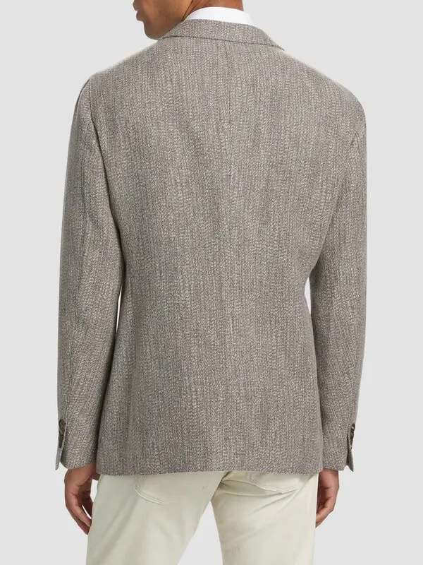 Giorgio Armani Upton Textured Jaquard Jacket