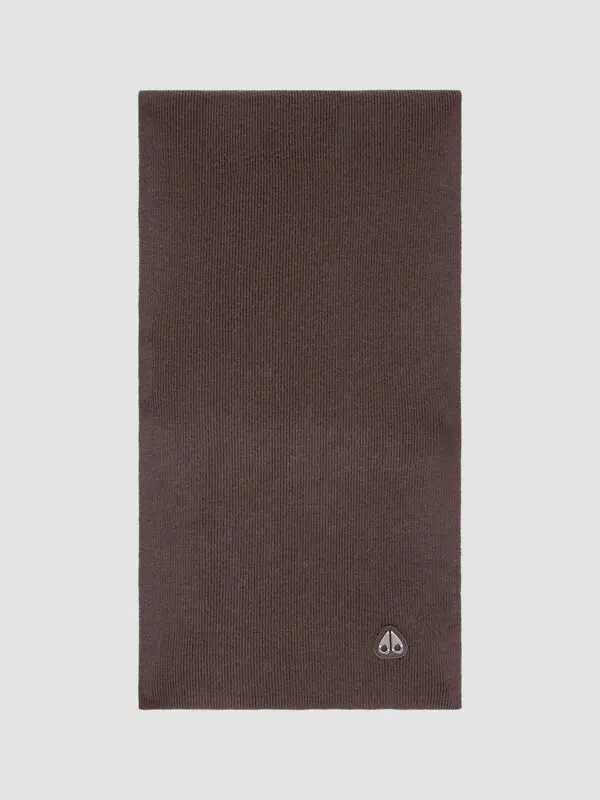 Moose Knuckles Parnis Wool Scarf - Espresso