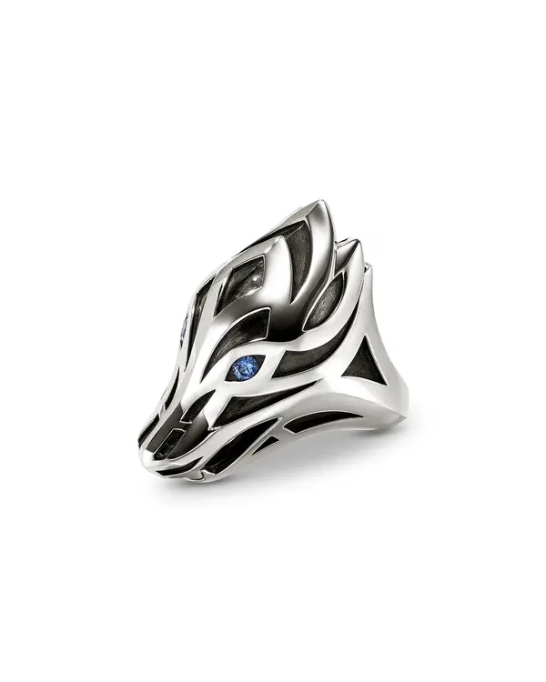 John Hardy Sterling Naga Dragon Ring - Silver
