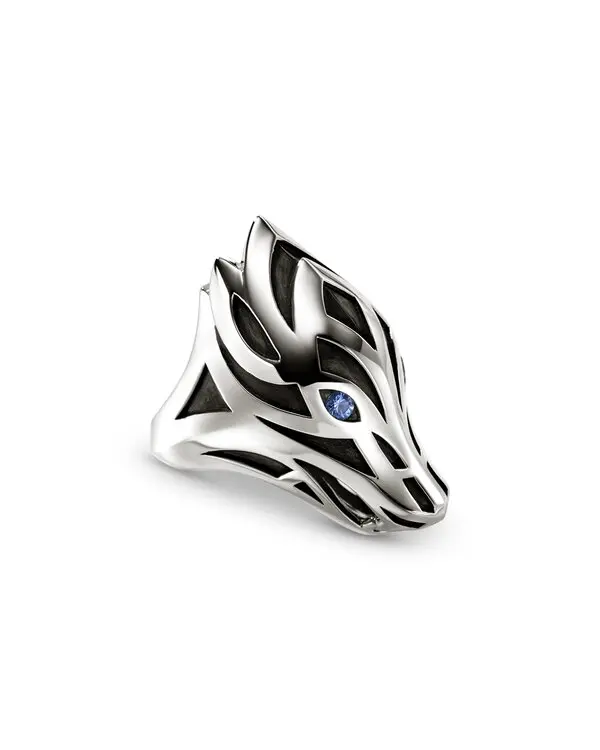John Hardy Sterling Naga Dragon Ring - Silver