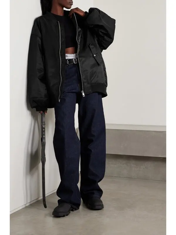 THE FRANKIE SHOP Astra Bomber Jacket - Black
