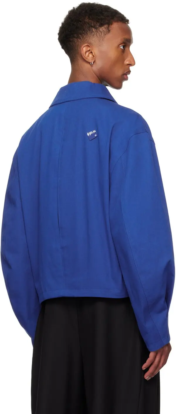 Ader Error Trs Tag 01 Jacket In Z-Blue - 45% Off | Editorialist