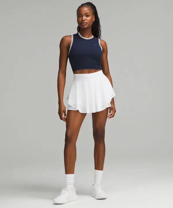 Lululemon Court Rival High-rise Tennis Skirt Mesh