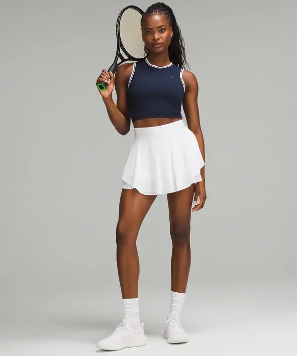 Lululemon Court Rival High-rise Tennis Skirt Mesh
