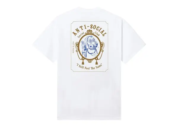ANTI SOCIAL SOCIAL CLUB Zig Zag Tee Shirt - White