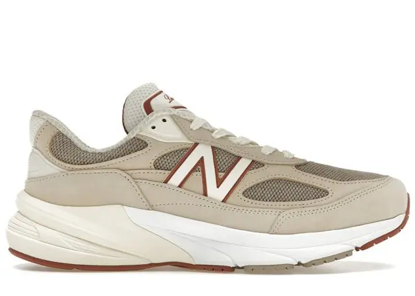 NEW BALANCE 990v6 Miusa Loro Piana Sneakers - Raw Cashew
