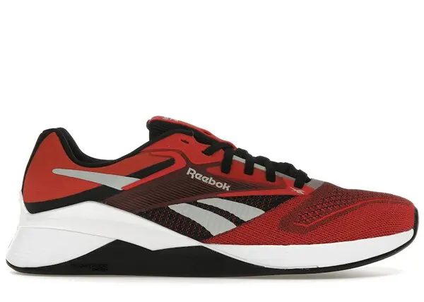 REEBOK Nano X4 Athletic Sneakers - Red/grey/white