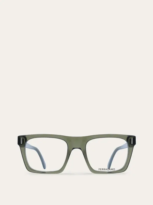 FERRAGAMO Aviator Optical Glasses - Green