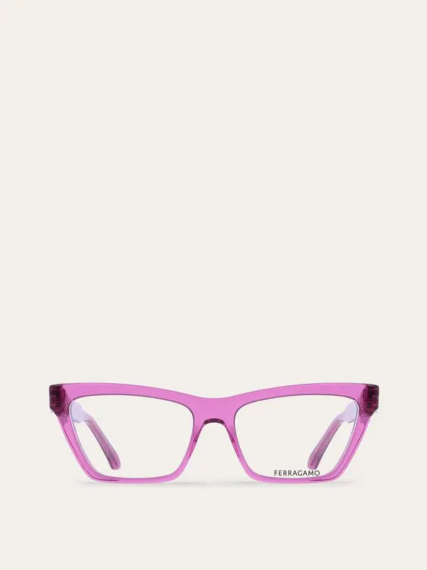 FERRAGAMO Aviator Optical Glasses - Pink