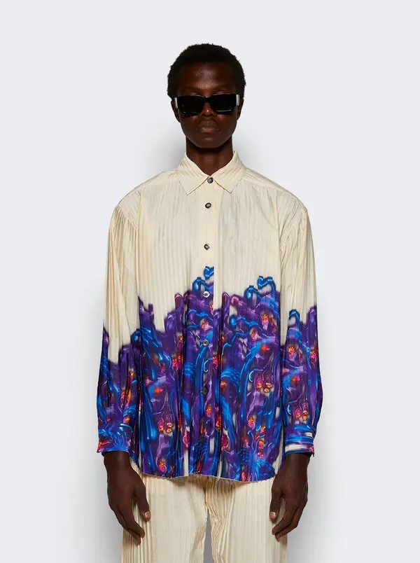 CASELLA MEYER Pleated Desert Shirt