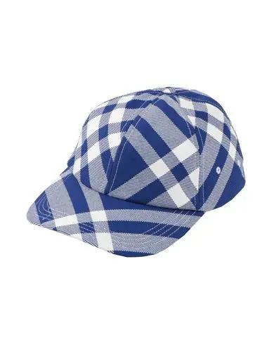 Burberry Tartan Patterned Baseball Cap - Blue