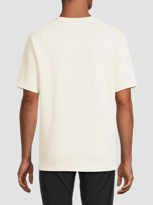 Theory Delroy Cotton-blend T-shirt - Winter White