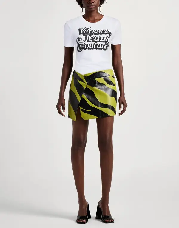 Versace Printed Jersey T-shirt - White