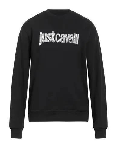 Just Cavalli Sweatshirt With Logo - Black