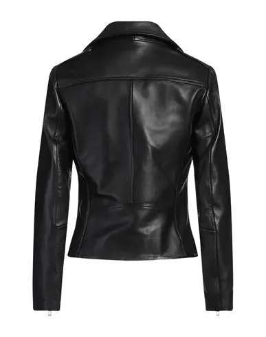 Sandro Lambskin Biker Jacket