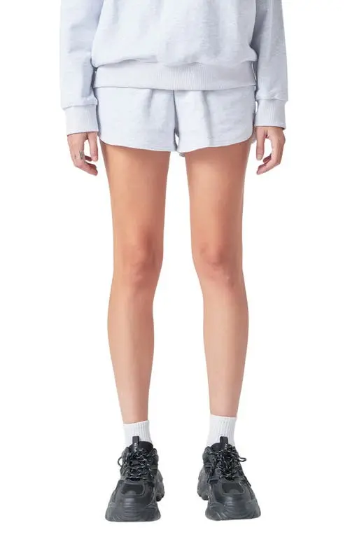 GREY LAB Cotton French Terry Shorts - Heather Grey