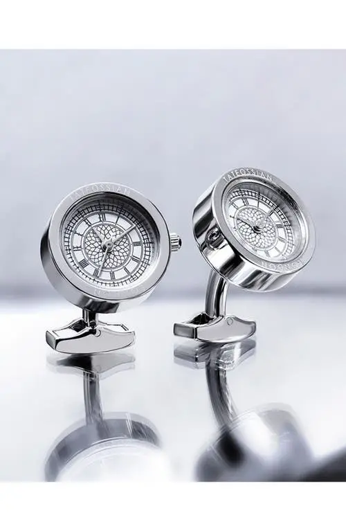 Tateossian Big Ben' Cuff Links - Silver