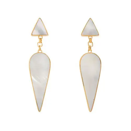 FREYA ROSE Warrioress Wonder Arrow Earrings - Gold