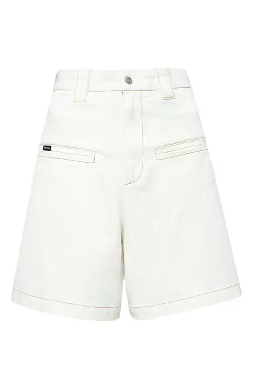 BAYEAS Timothy High Waist Knee Length Denim Shorts