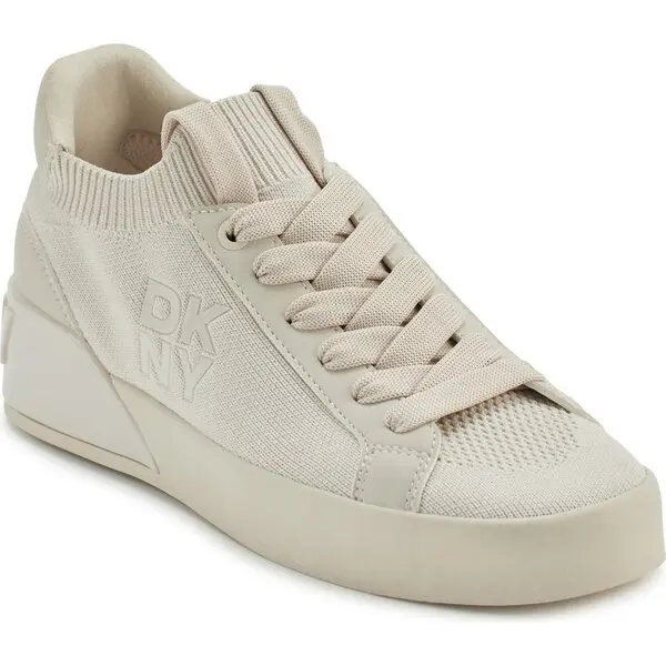 Dkny Mallory Knit Sneaker - Soft White