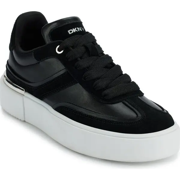 Dkny Bethan Platform Sneakers - Black - Black