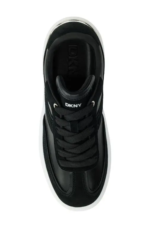 Dkny Bethan Platform Sneakers - Black - Black