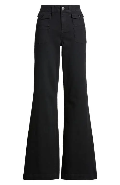 1822 Denim Belle Patch Pocket Flare Jeans