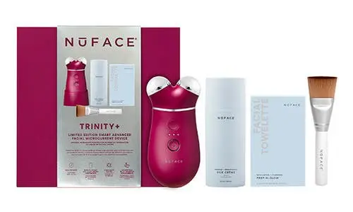 NUFACE® Trinity+ Smart Advanced Facial Microcurrent Device Kit $502 Value