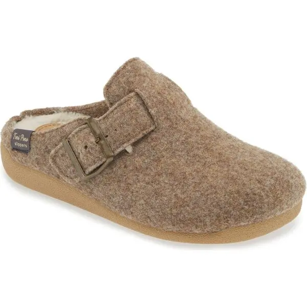 TONI PONS Mima Clog Slipper - Taupe
