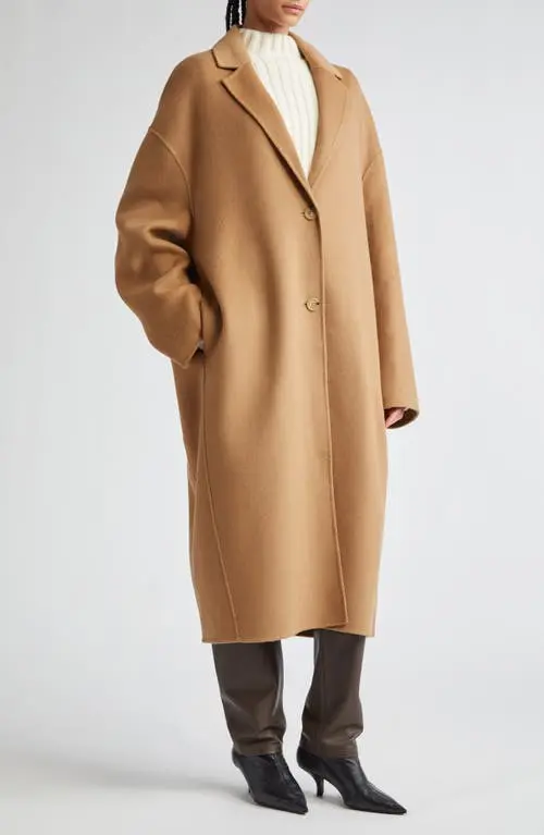 TOTEME Double Face Wool Cocoon Coat