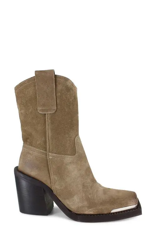 ZIGI Joshi Western Boots - Tan Suede