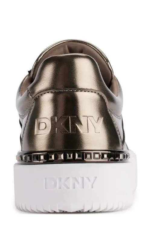 Dkny Beverly Hidden Wedge Sneakers - Ash