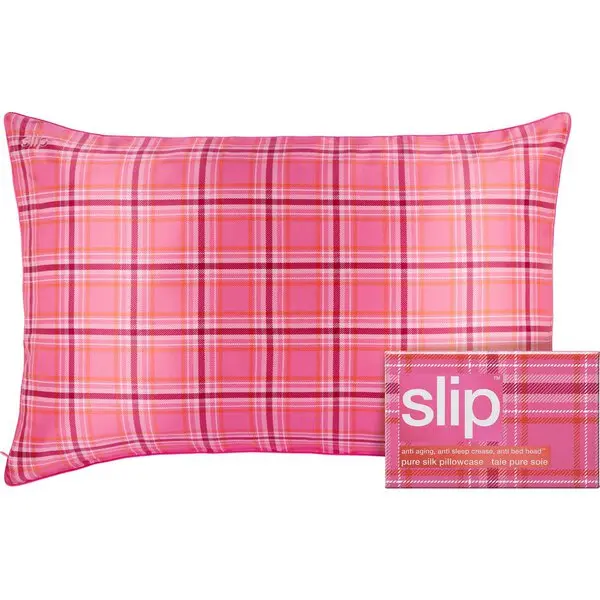 Slip Pure Silk Queen Pillowcase - Highland Rose