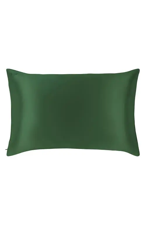 Slip Pure Silk Queen Pillowcase - Moss Green