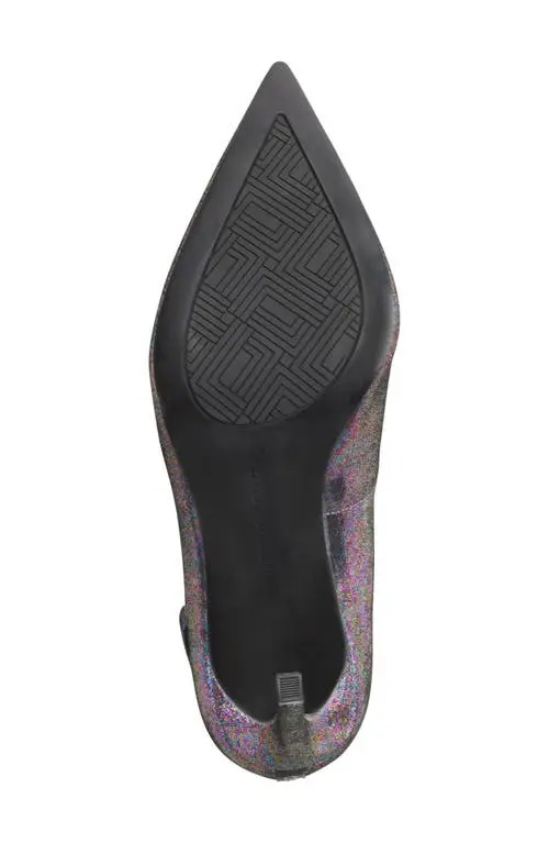 Karl Lagerfeld Paris Sury Ankle Strap Pump - Purple Multi