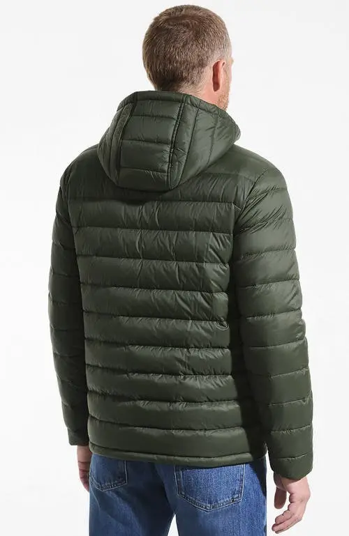 LANDS' END Wanderweight Ultralight Packable Hooded Down Jacket - Darkest Olive