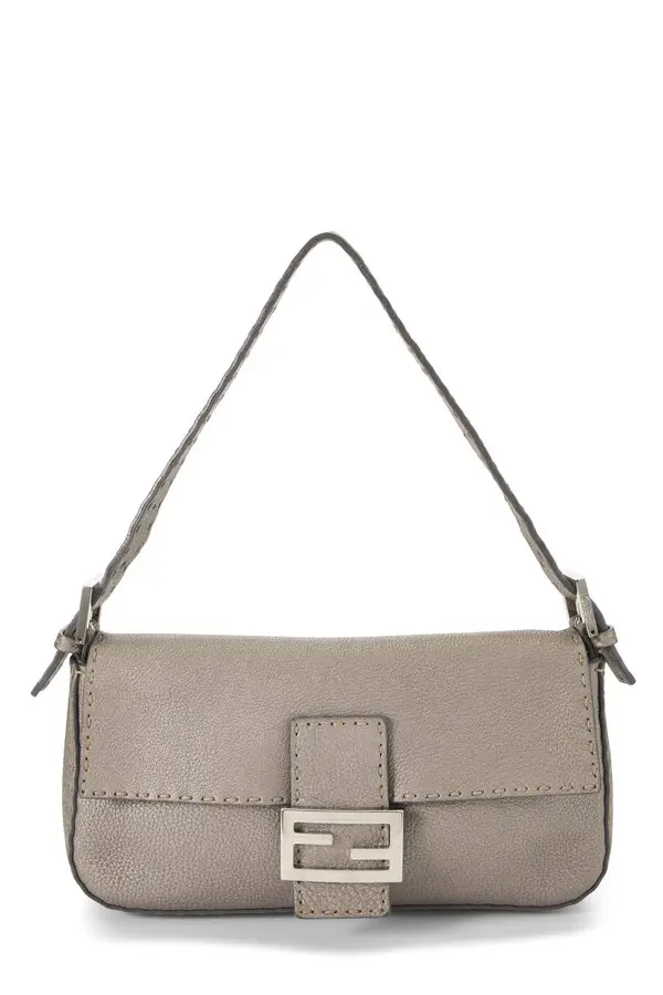 Fendi Selleria Baguette - Grey