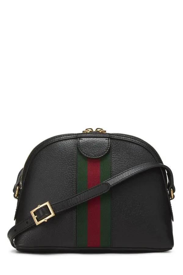 Gucci Ophidia Dome Shoulder Bag - Black