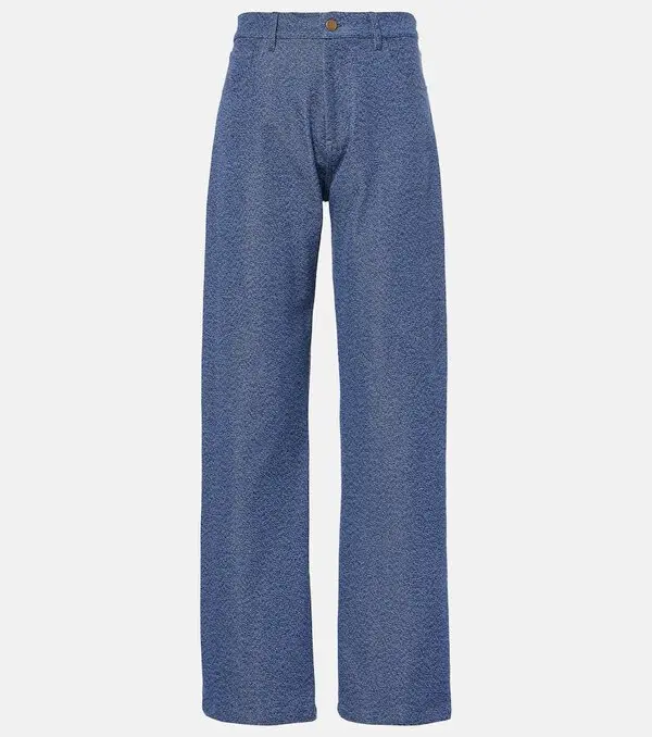 Tove Axel Cotton-blend Straight Pants