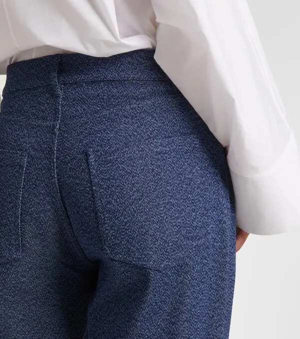 Tove Axel Cotton-blend Straight Pants