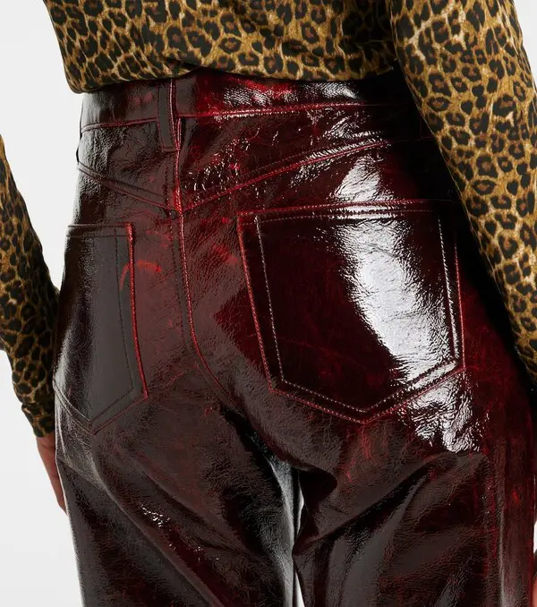 Isabel Marant Étoile Lovis Slim Pants - Brown