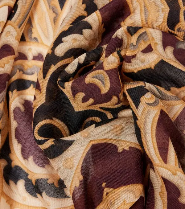 Etro Printed Cashmere Scarf