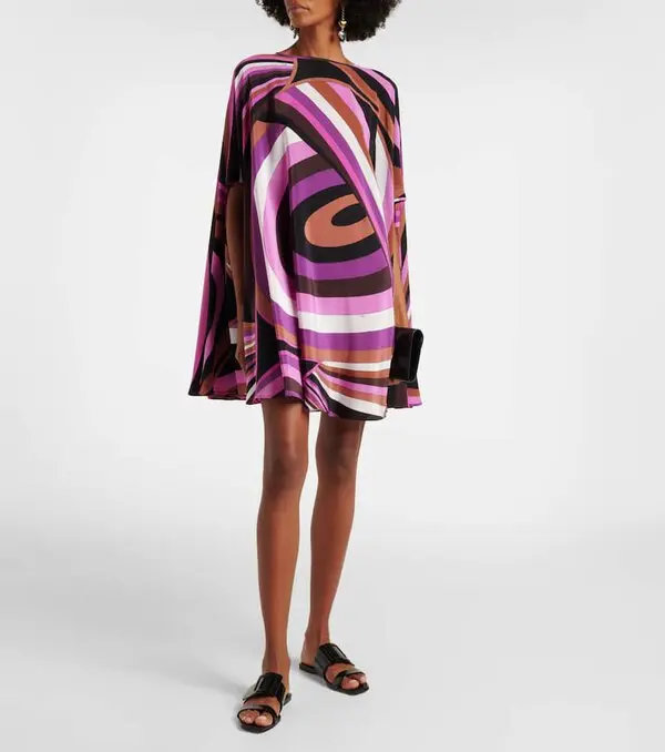 Emilio Pucci Iride Silk Kaftan