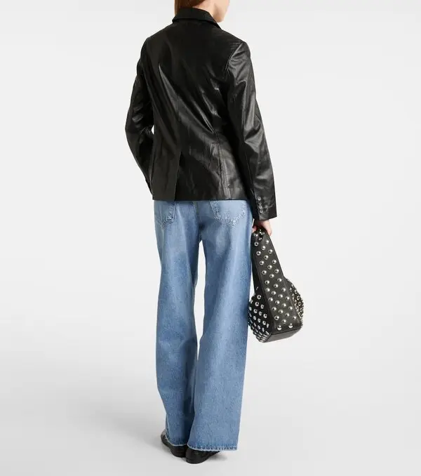 JOSEPH Leather Blazer