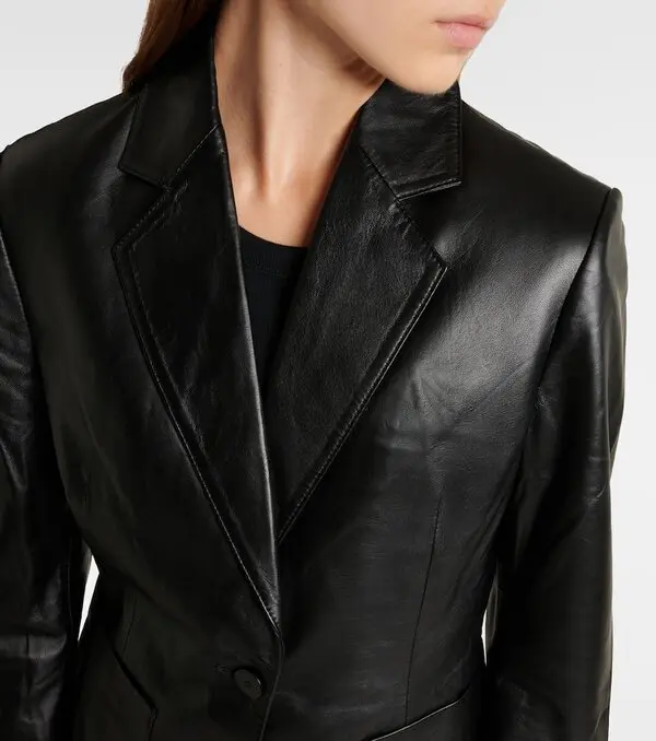 JOSEPH Leather Blazer