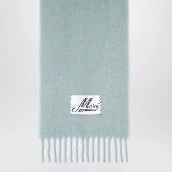 Marni Alpaca Turquoise Scarf