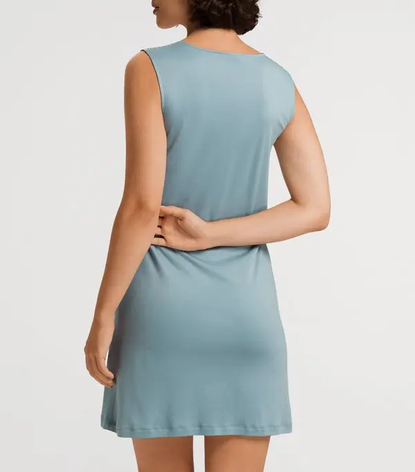 Hanro Cotton Lace-trim Moments Nightdress