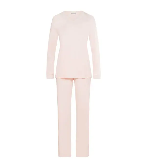 Hanro Cotton Moments Pyjama Set - Neutral