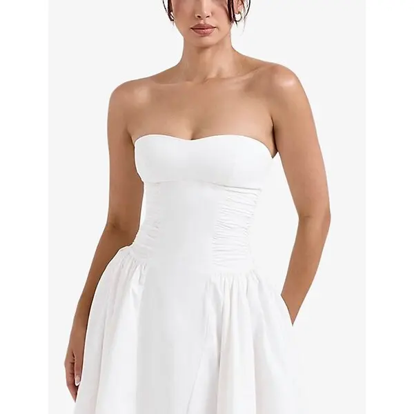 house of cb giorgiana dress ivory House of Cb Georgiana