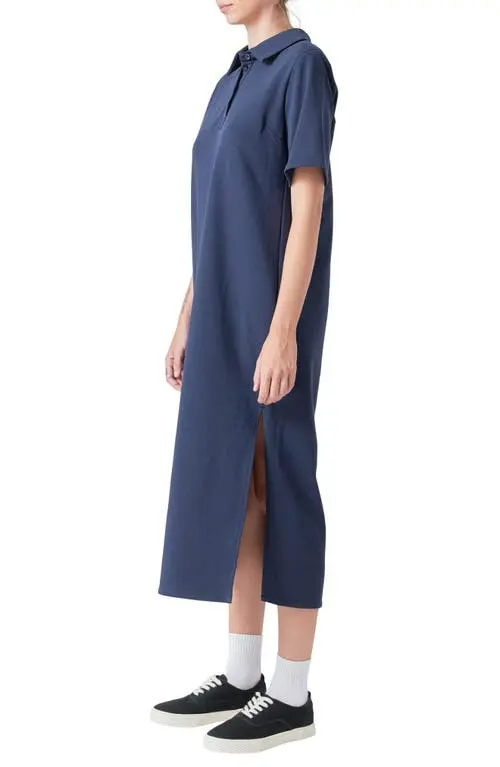 GREY LAB Polo Midi Dress